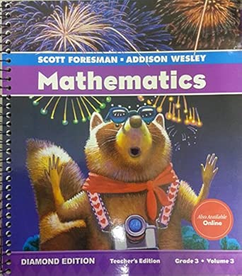 Scott Foresman-Addison Wesley Mathematics Diamond Edition, Grade 3 ...