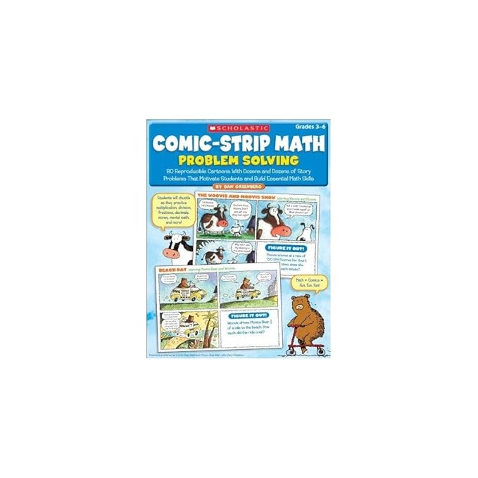 Buy Comic Strip Math Problem Solving Online At Low Prices In India buy-comic-strip-math-problem-solving-online-at-low-prices-in-india