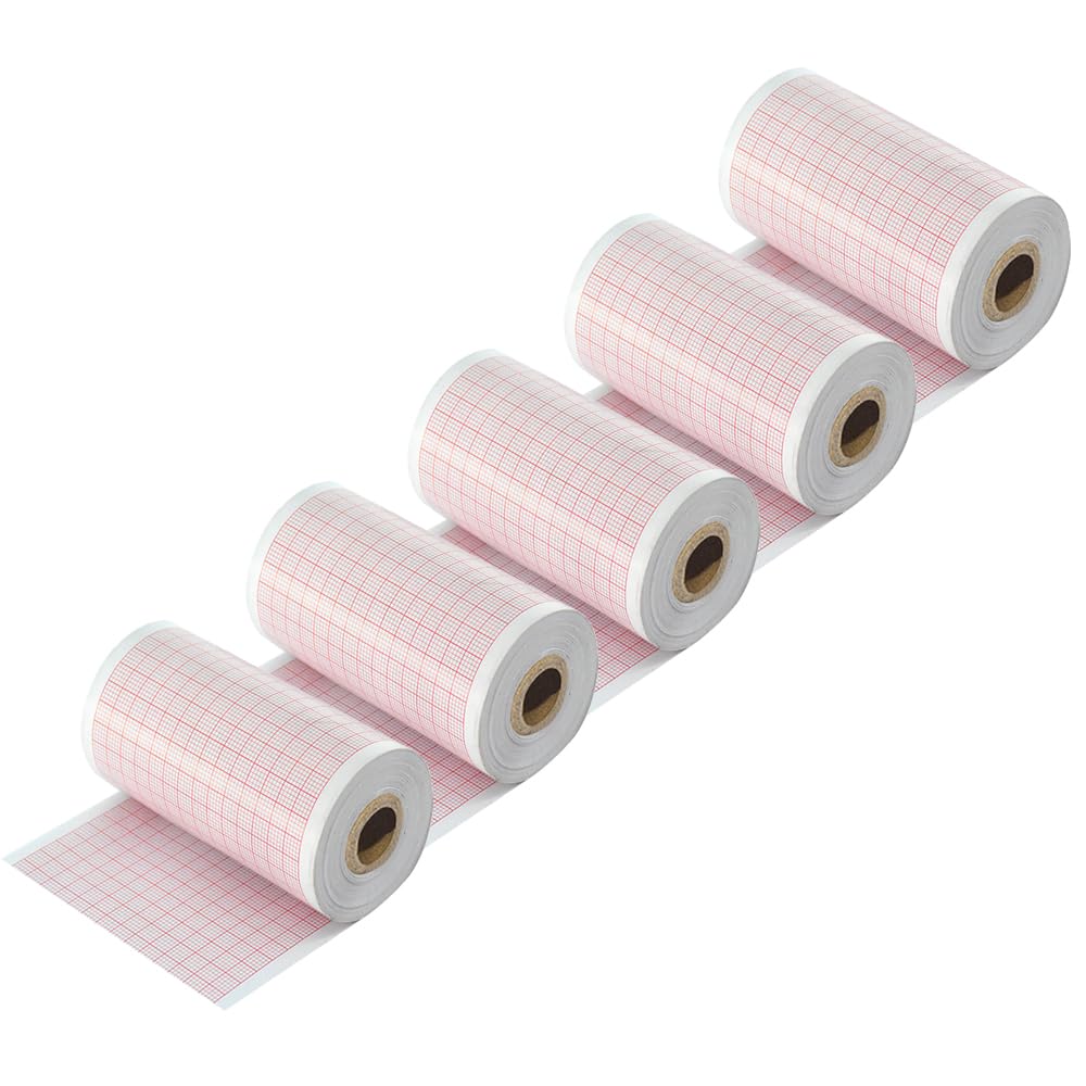 5 Rolls EKG ECG Paper, 50mm X 20m1.96 in X 787.4 in Philippines | Ubuy