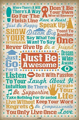 TPC Poster for Room Inspirational Motivational Funny Quotes (A3 size 12 ...