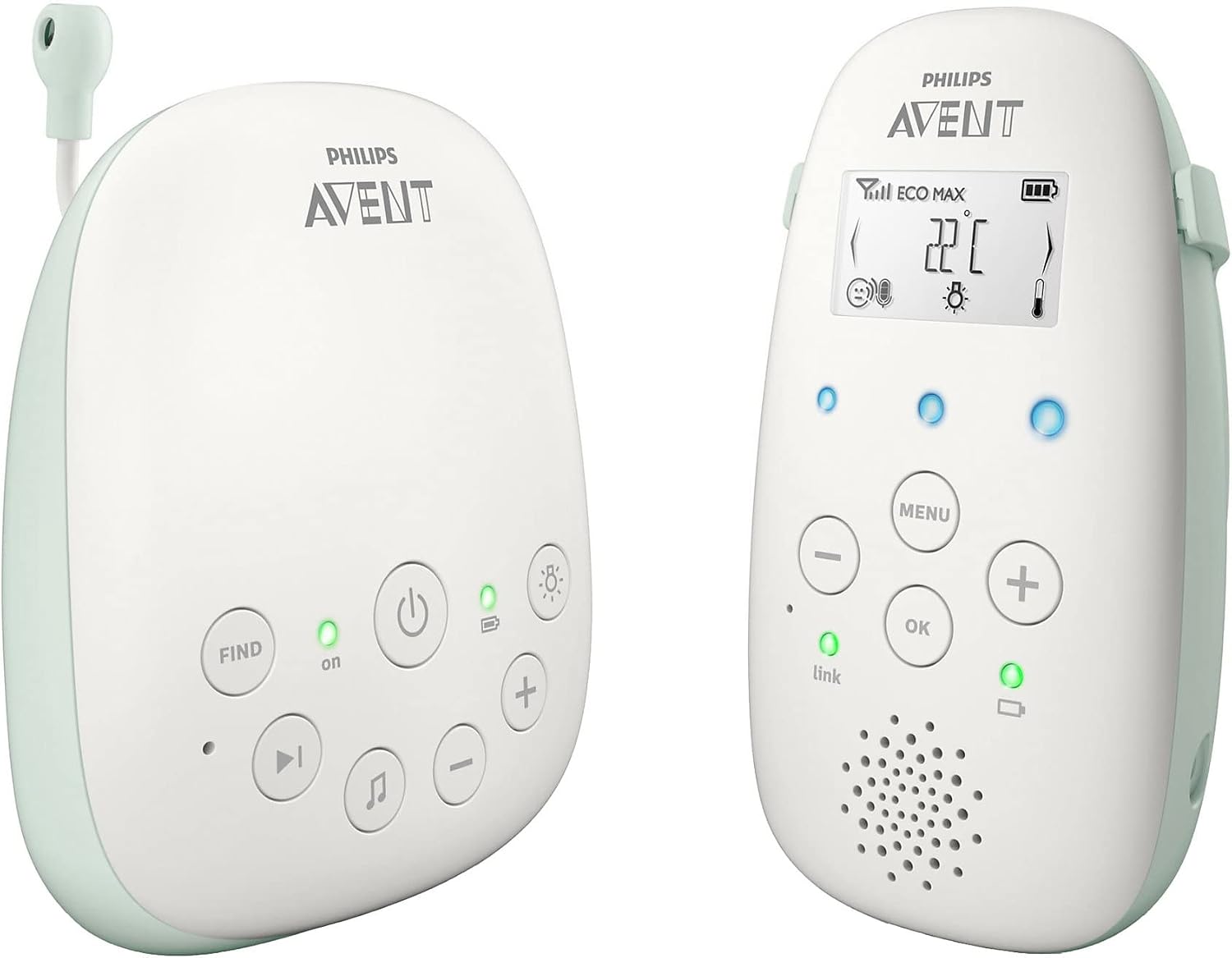 Amazon.com: Philips SCD711/26 Baby Monitor : Baby