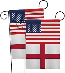 Amazon.com : World Cup England USA Friendship Flag 2 Pcs Banner Room ...