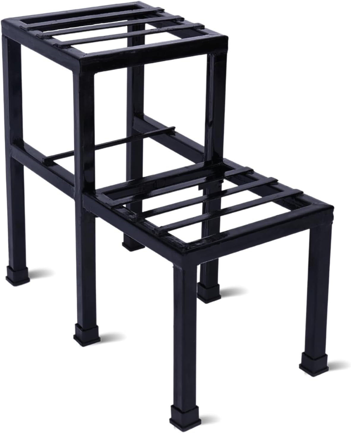 Keeva 4 Step Long Metal Plant Stand For Balcony, Living Room, Flower ...