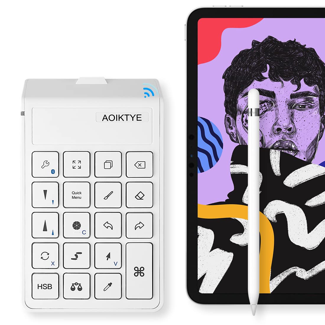 Buy Aoiktye Drawing Procreate Keyboard For Procreate Digital Artists buy-aoiktye-drawing-procreate-keyboard-for-procreate-digital-artists