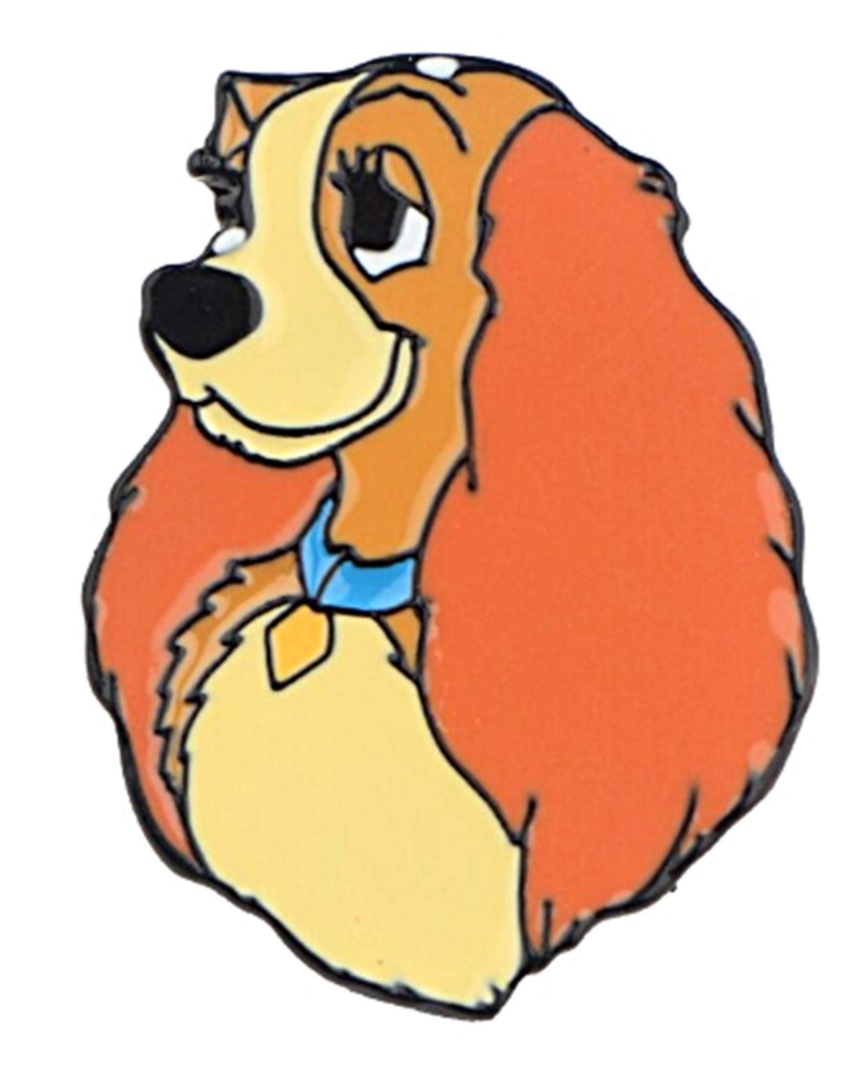 Amazon.com: EC Trading Tramp and Lady Classic Movie Tramp Face 1 Inch ...