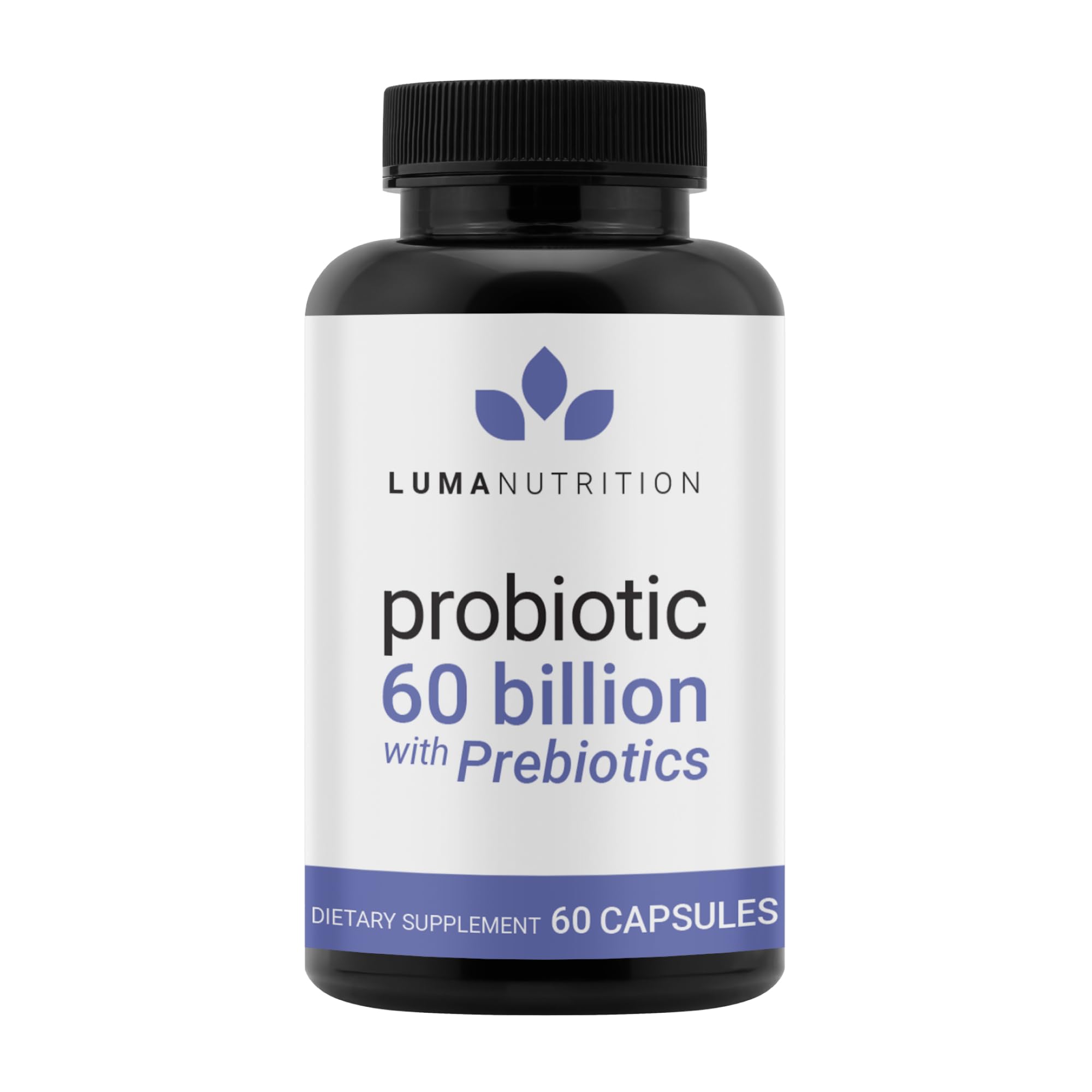 Amazon.com: Luma Nutrition Probiotics 60 Billion CFU with Prebiotics ...