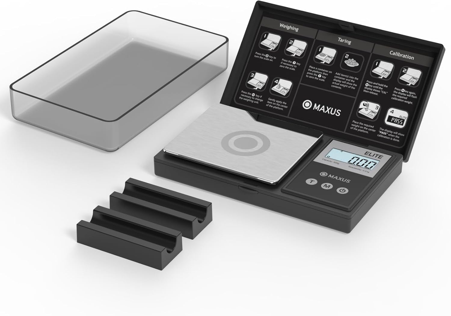 Amazon.com: MAXUS Digital Archery Scale 500g x 0.01g with Arrow ...