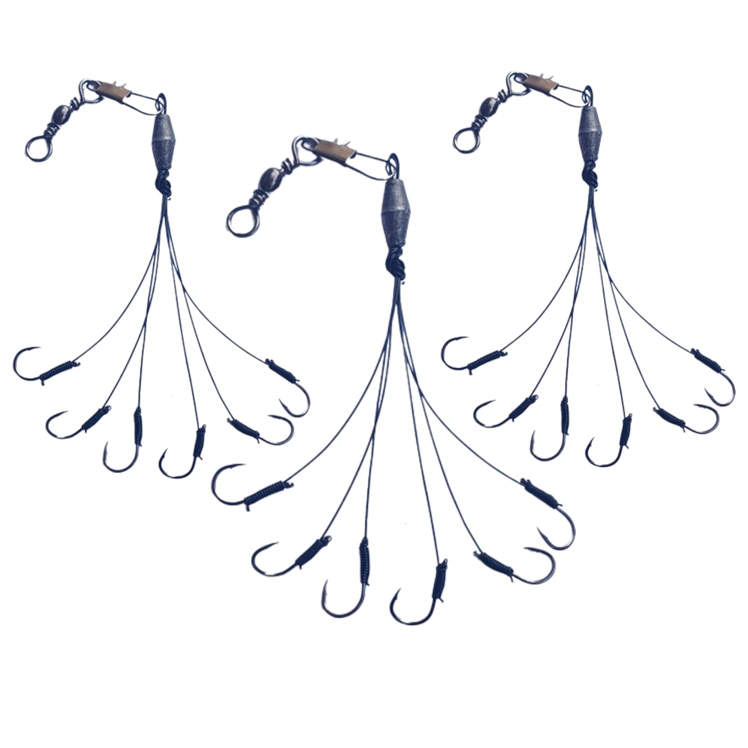 Fishing Hooks Set by Midland Tackle, 3 Pieces for Bass, Crappie, Trout ...