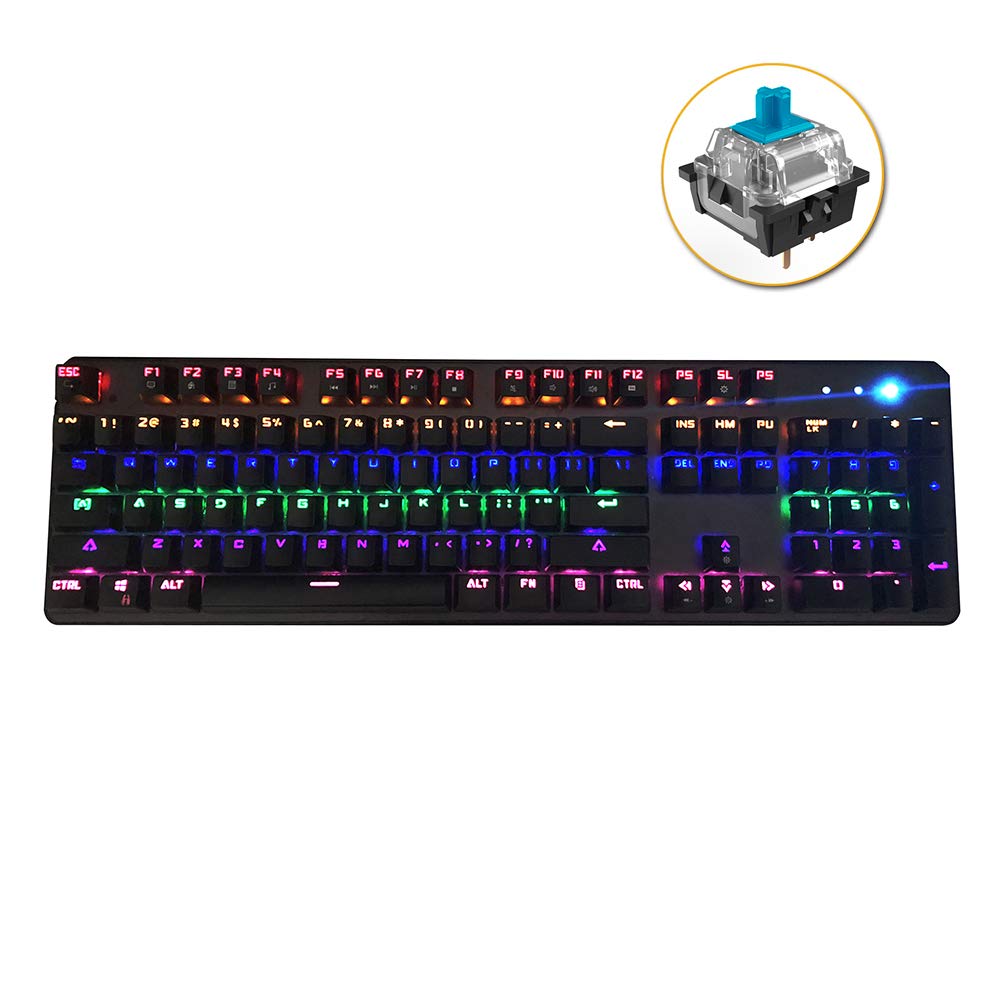 Buy James Donkey 610 Mechanical Keyboard OUTEMU 104 Key 50 Million ...