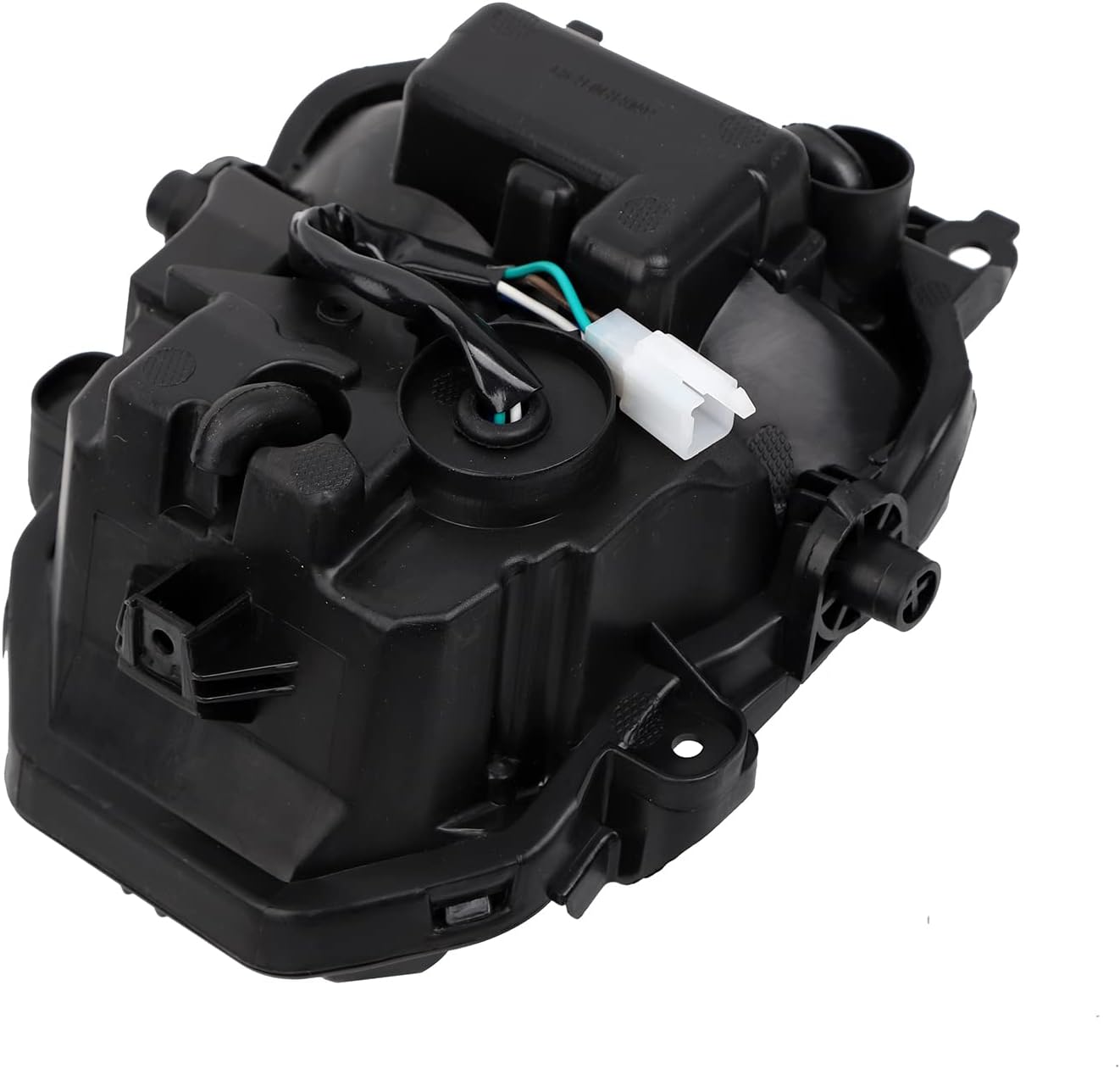 mokuo Conjunto de faros halógenos para motocicleta de 12 V, 35 W, 4000 ...