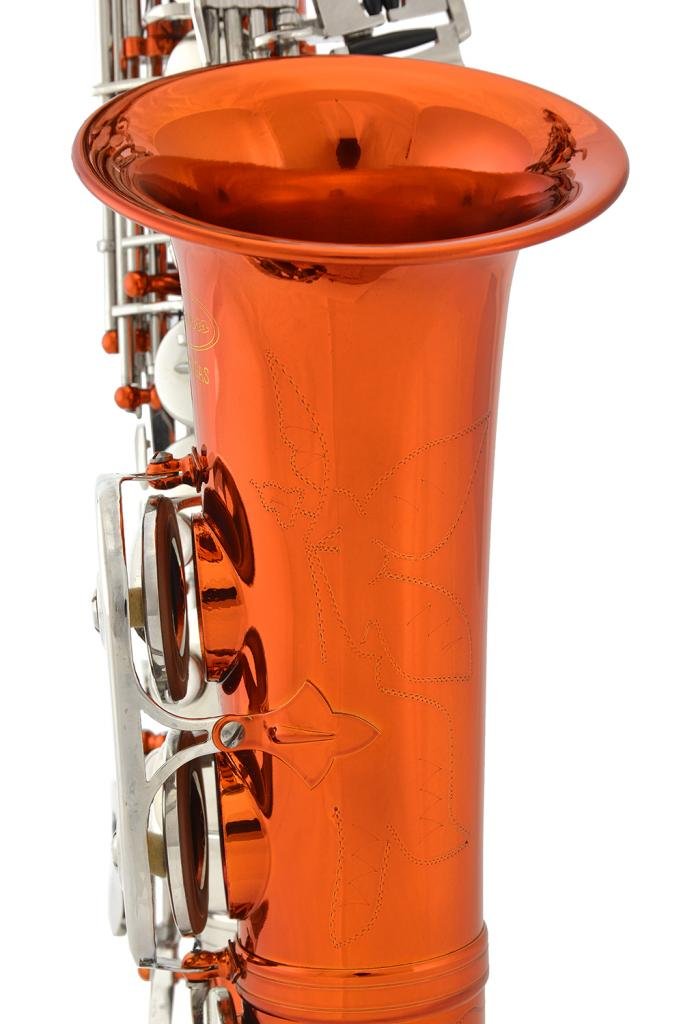 Orange Saxophone