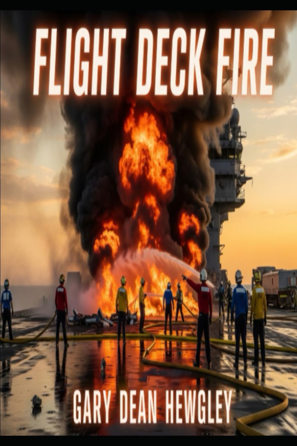 Flight Deck Fire: A Carrier Adventure : Hewgley, Gary Dean: Amazon.com ...