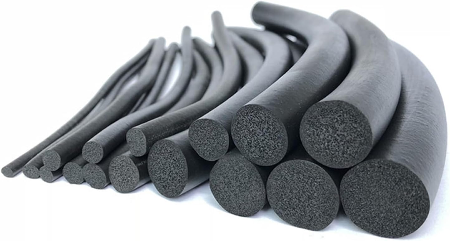 Amazon.com: KUSTAT Foam Backer Round Sponge Cord Black Foam EPDM Rubber ...
