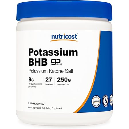 Amazon.com: BulkSupplements.com Magnesium BHB Powder - BHB Exogenous ...