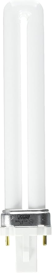 Feit Electric PL9/41 9-Watt Fluorescent PL Bulb, 6.4"H x 1.2"D, 4100K ...