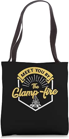 Amazon.com: Meet You By The Glamp Fire | Campfire | Glamping Glamper ...