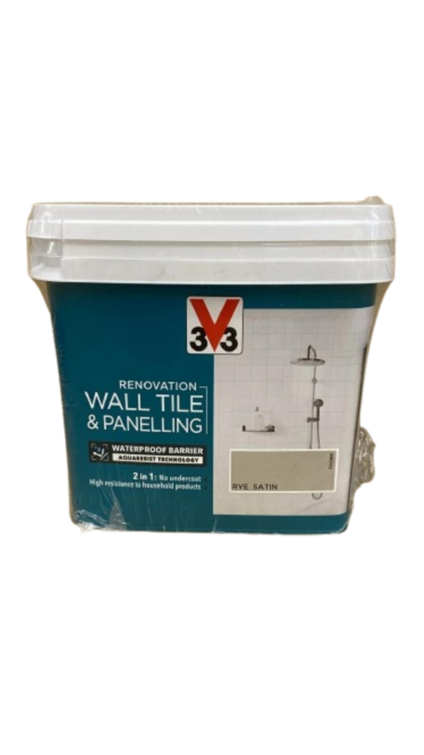 V33 Renovation Wall Tile & Panelling Paint Rye 750ml : Amazon.co.uk ...