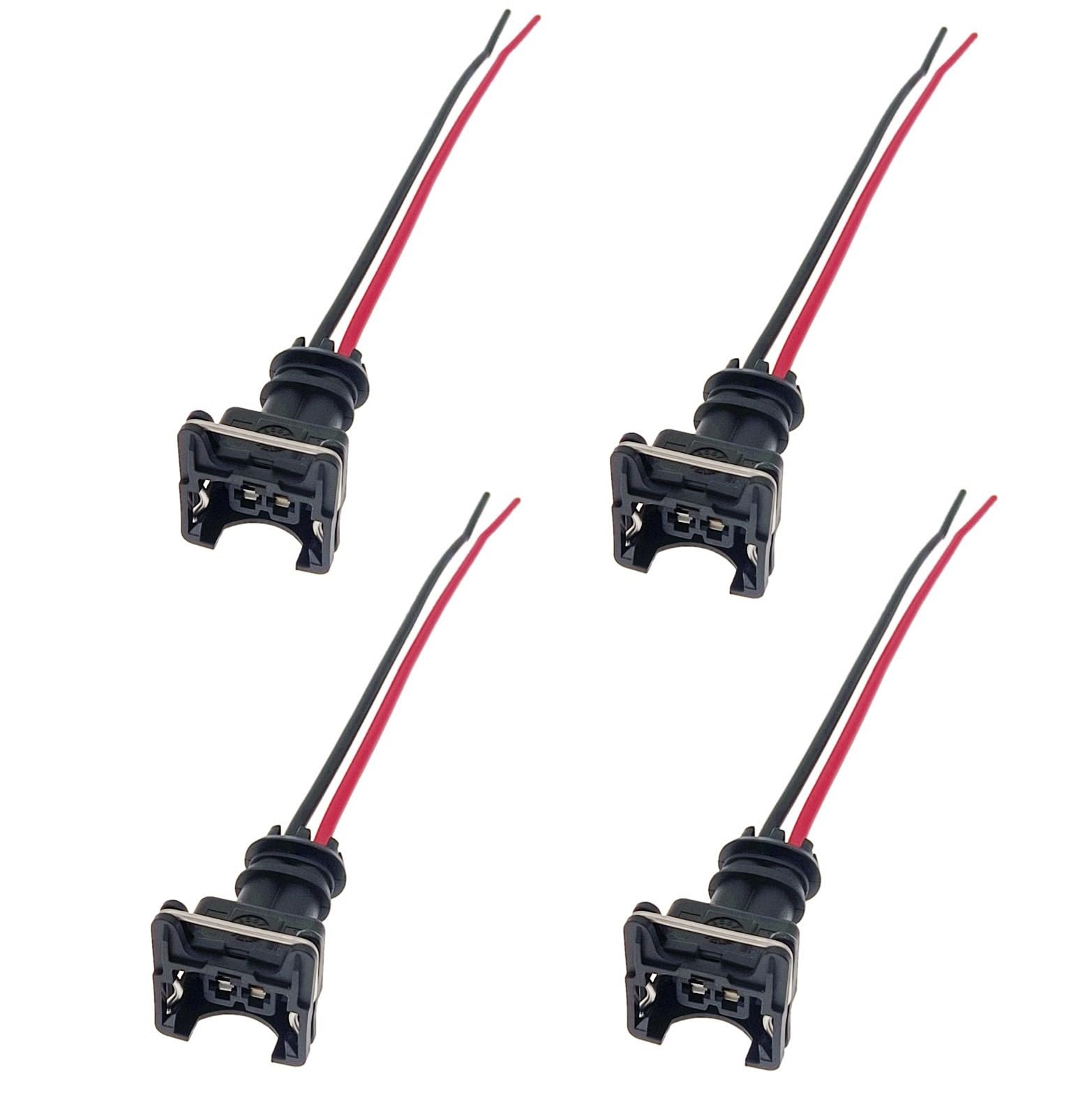 JZK 4x Car Fuel Injector Connector Plug, OBD1 EV1 style injectors plug ...