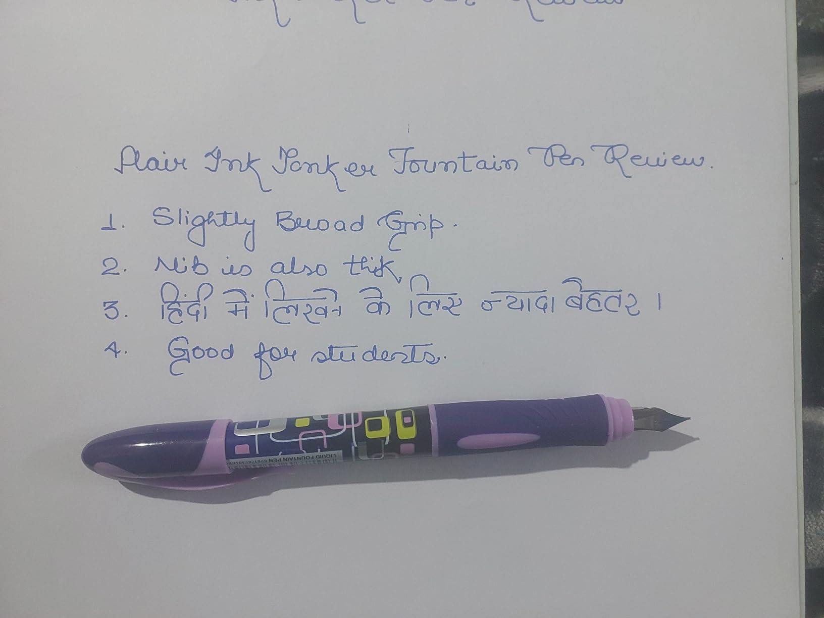 FLAIR Inky Series Silver Liquid Ink Fountain Pen Blister Pack | Free 2 ...