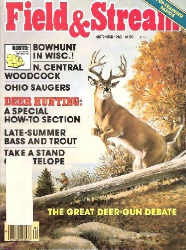 Vintage Field and Stream Magazine - September, 1982 - Very Good ...