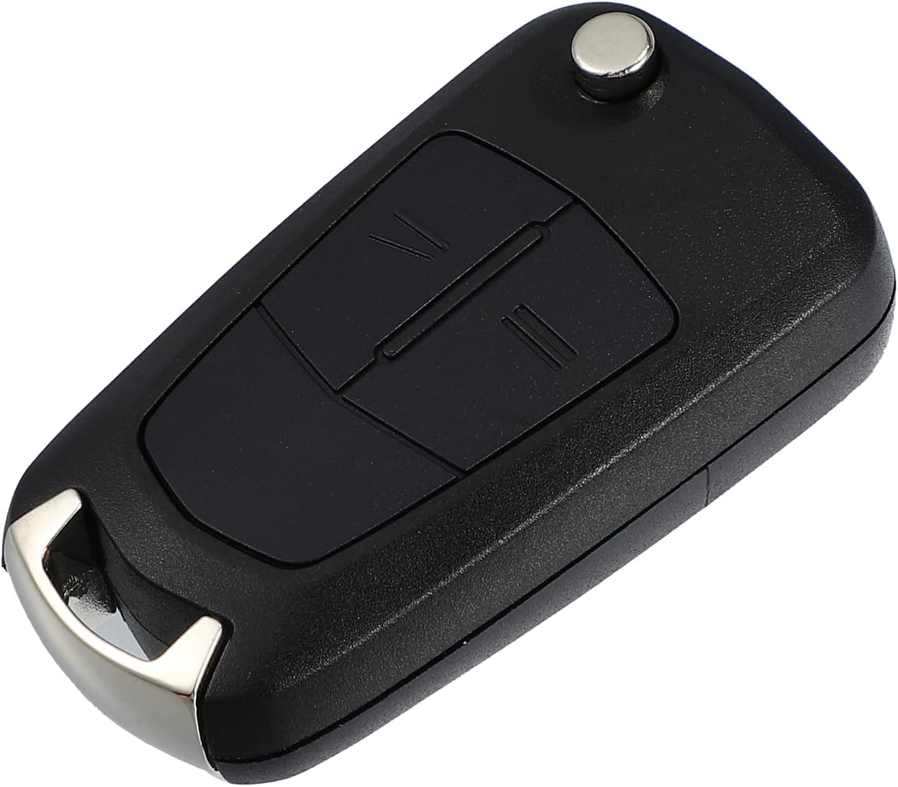 X AUTOHAUX 2 Button Car Key Fob Case Keyless Entry Remote Key Shell w ...