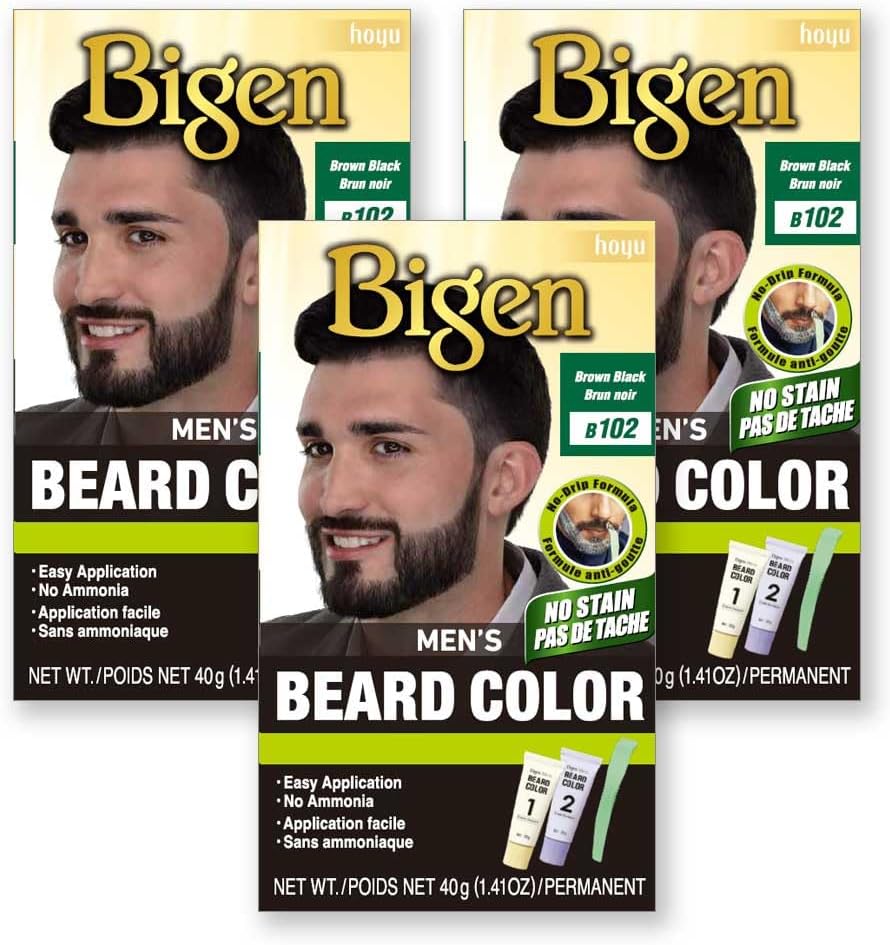Amazon.com : Bigen Ez Color For Men Darkest Brown Kit (2 Pack) : Beauty ...