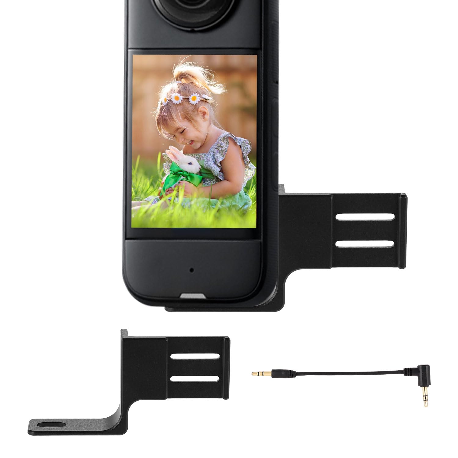 Microphone Cold Shoe, Microphone Adapter Mounting Bracket External ...