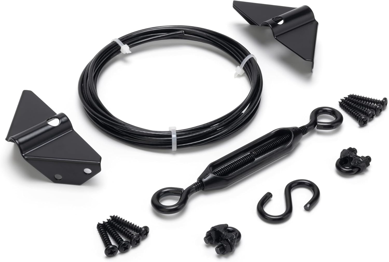 Amazon.com: SANKINS Anti-Sag Gate Kits for Wooden Fence, Black Gate ...