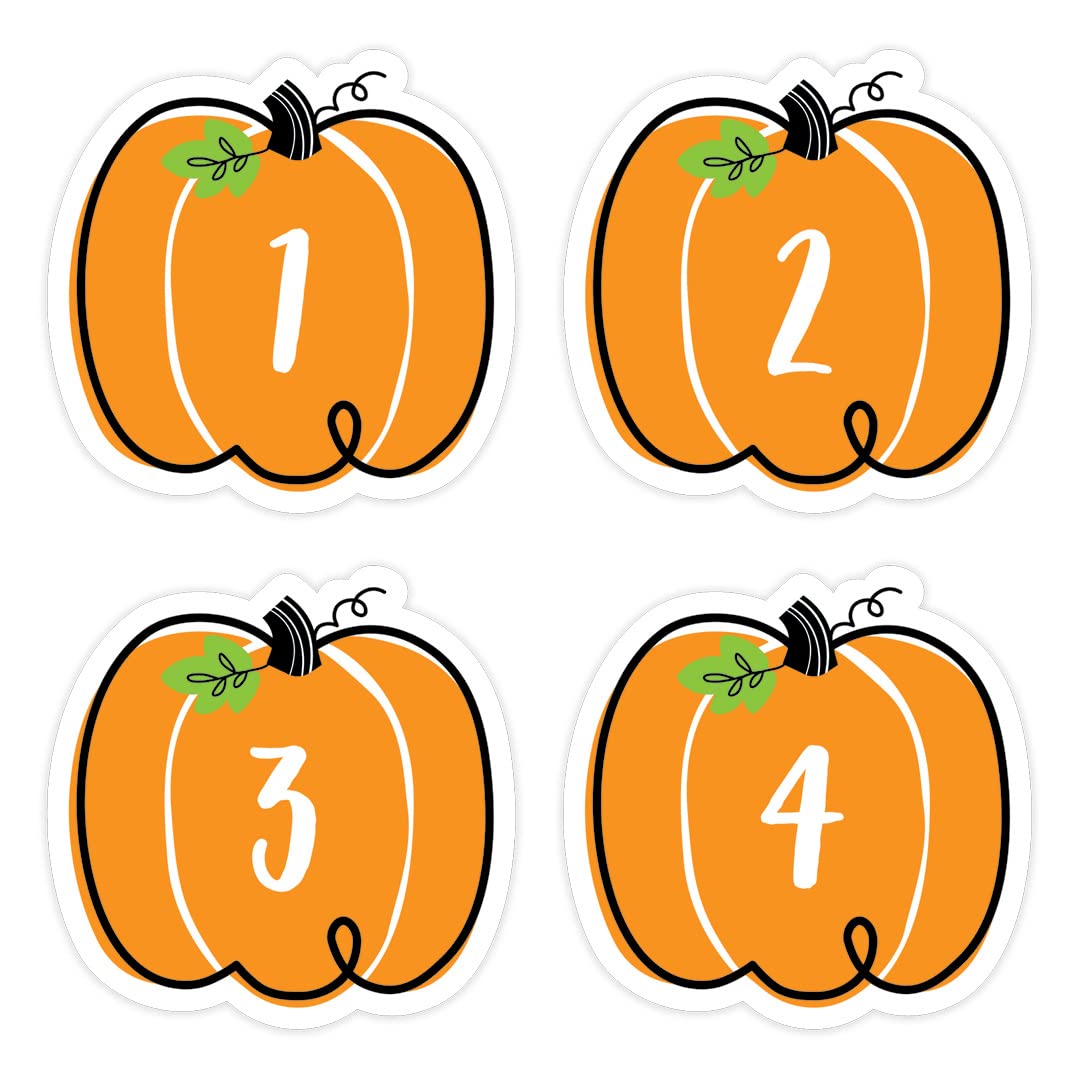 Amazon.com: CTP Doodle Pumpkins Calendar Days Learning Décor Accents ...