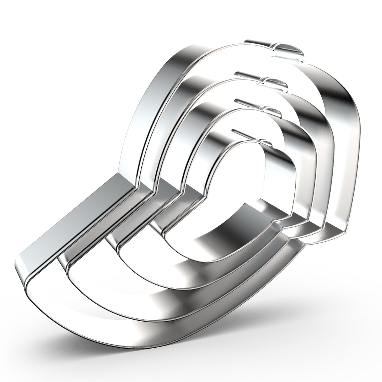 Amazon.com: Large Baseball Cap Hat Cookie Cutter Set for Baking - 5", 4 ...