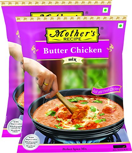Mothers Recipe Butter Chicken Mix Pouch, 80 g : Amazon.in: Grocery ...