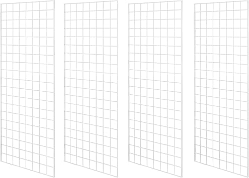 Amazon.com: NEESEEYEE Heavy Duty Commercial Grade Gridwall Panels ...
