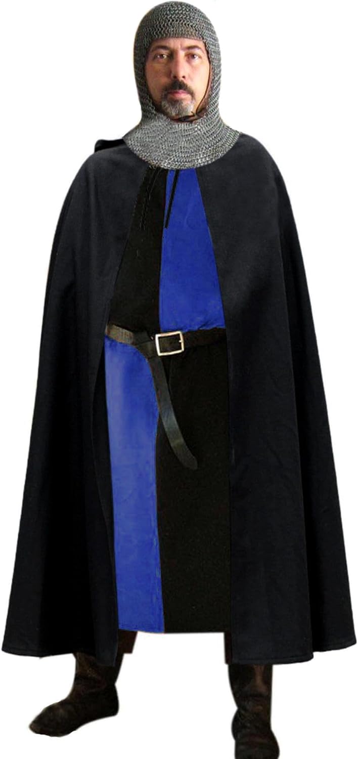 Amazon.com: SUNLEXA Handmade Medieval Knight Tunic Halloween Costume ...