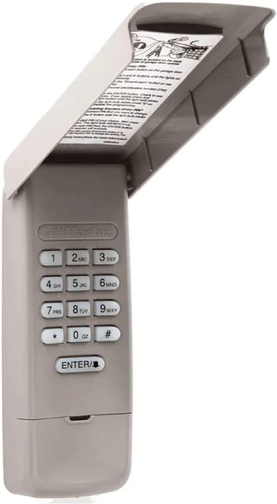 LiftMaster 878MAX Garage Door Keypad Wireless and Keyless Entry System ...