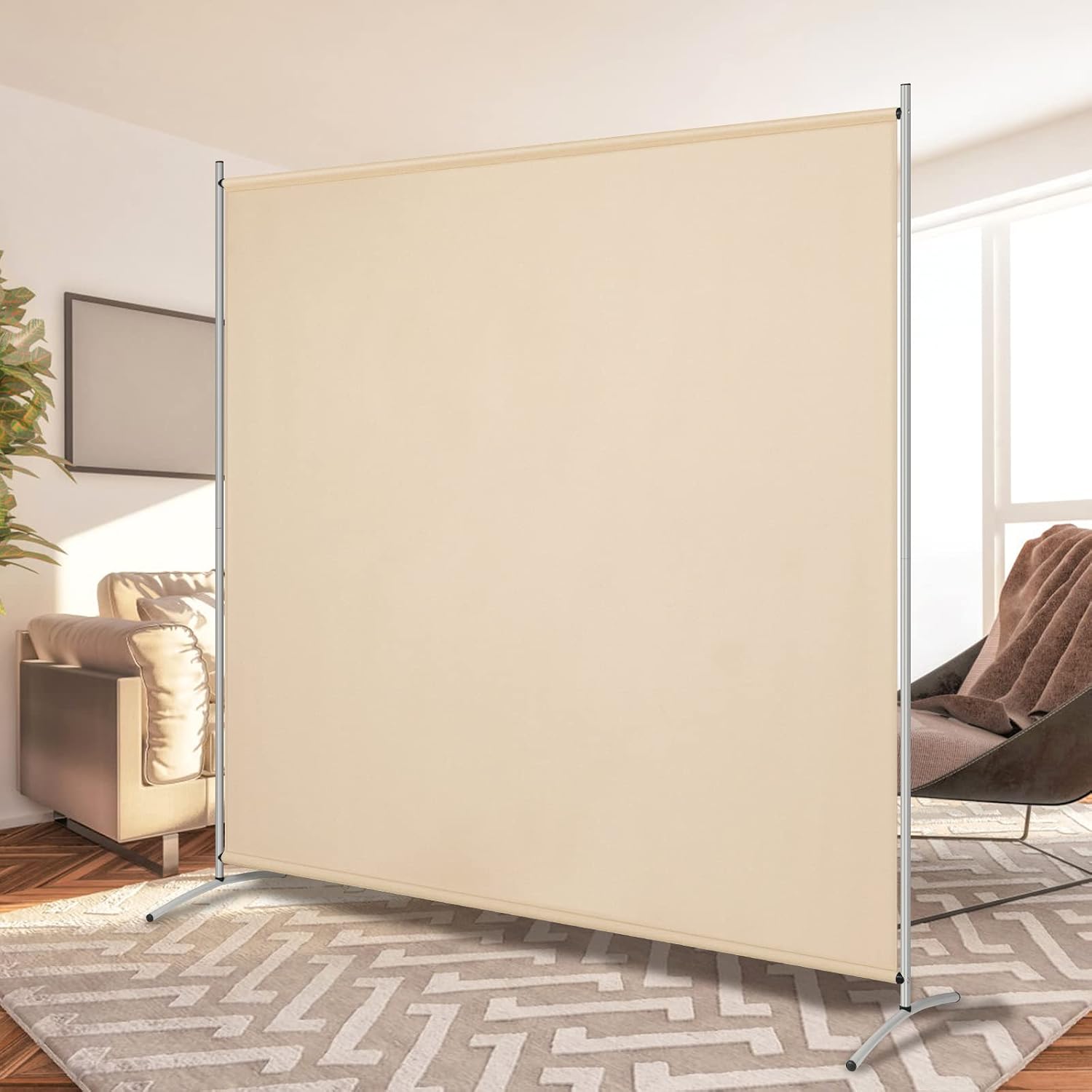 Amazon.com: RANTILA Single Large Panel Room Divider, Folding Privacy ...