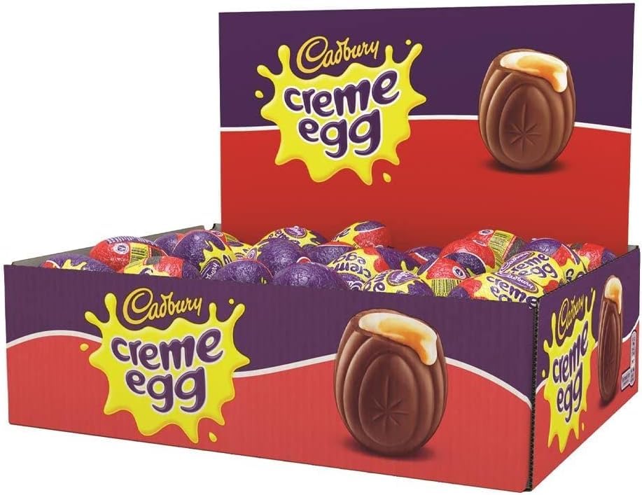 Buy Cadbury Creme Egg Packs of 48 x 40g - Perfect for Easter 2024 Eggs ...
