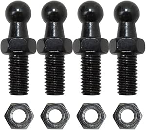 Amazon.com: 4 Premium Ball Mount Threaded Studs Designed for a Perfect ...