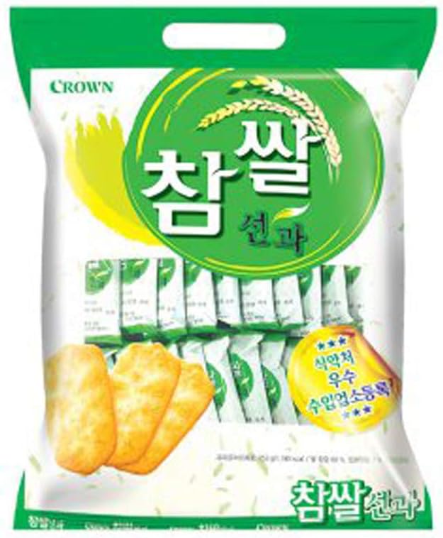 Amazon.com: Korean Milk Classic Rice Snack 240g (8.47 oz) / 0.35 oz x ...