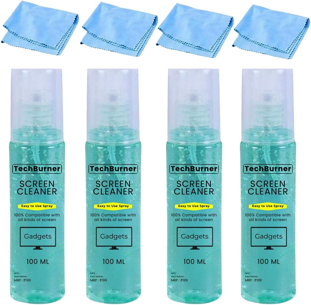 Buy TechBurner Laptop Screen Cleaner, Camera Lens, Glass Mobile Phone ...