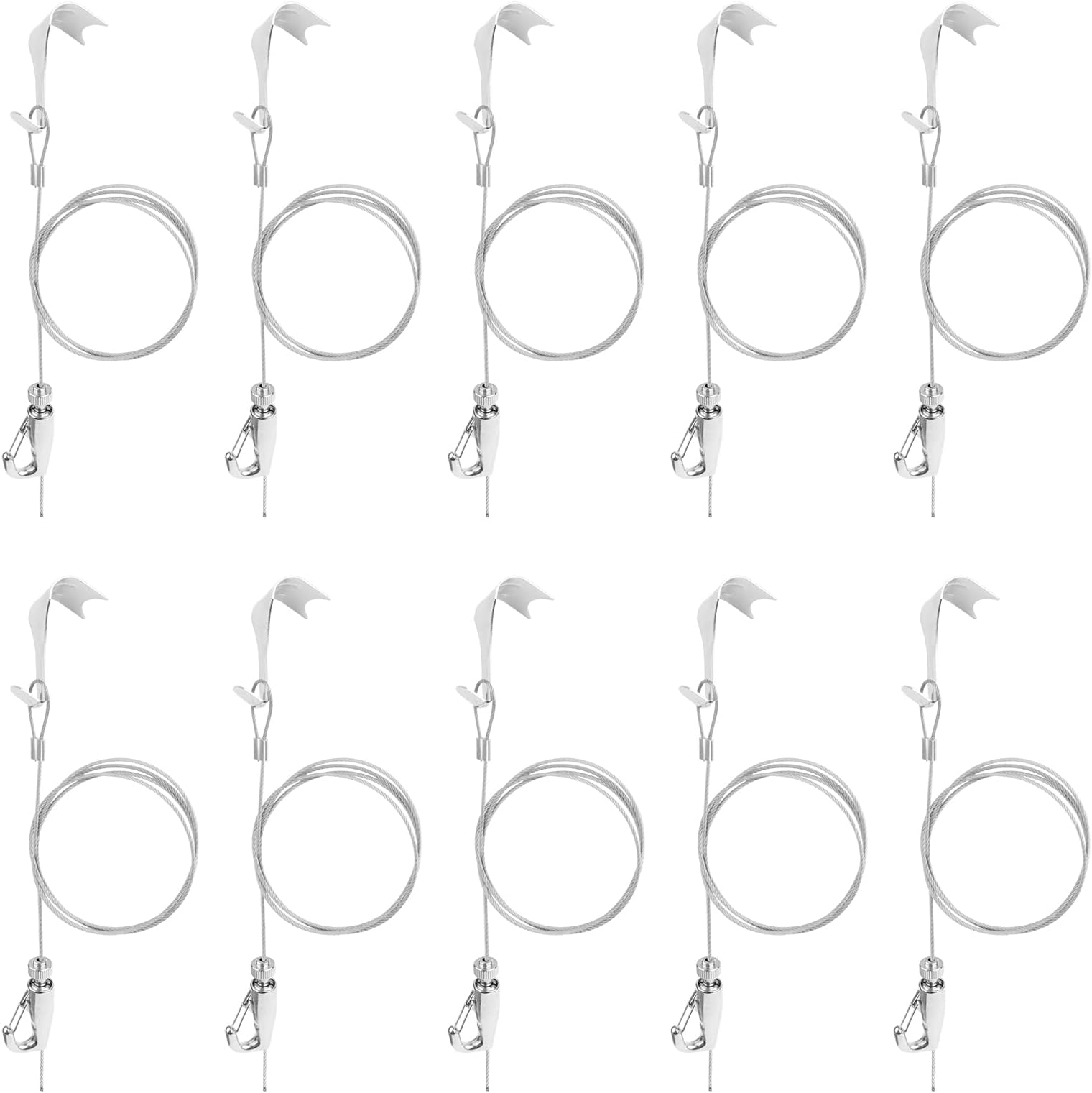 Picture Rail Hanging System with Hook, 66 lb (30 kg) Max Load ...