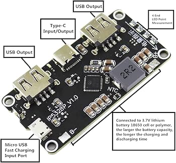 Ip5328 Datasheet IP5328 Fast Charging Power Bank Circuit ( 1946 Type C