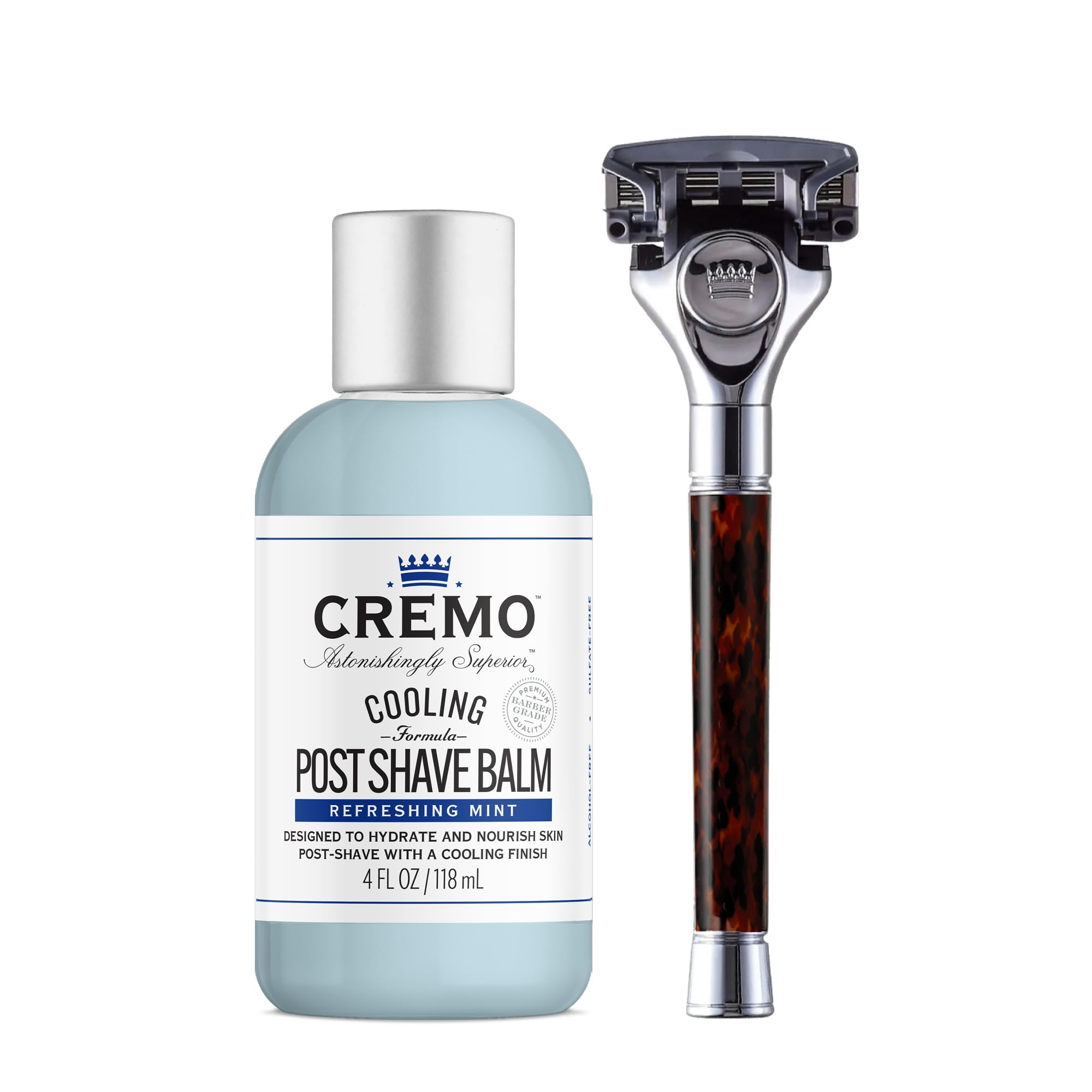 Amazon.com: Cremo Astonishingly Superior Tortoise Shell (Horn) Razor ...