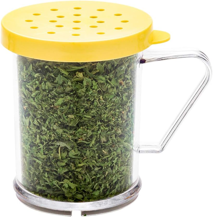 Amazon.com: Winco PDG-10CXL, 10 Oz Plastic Dredge with Clear Snap-on ...