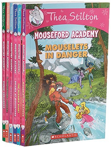 Thea Stilton: Mouseford Academy (Pack Of 6 Books) by Geronimo Stilton ...