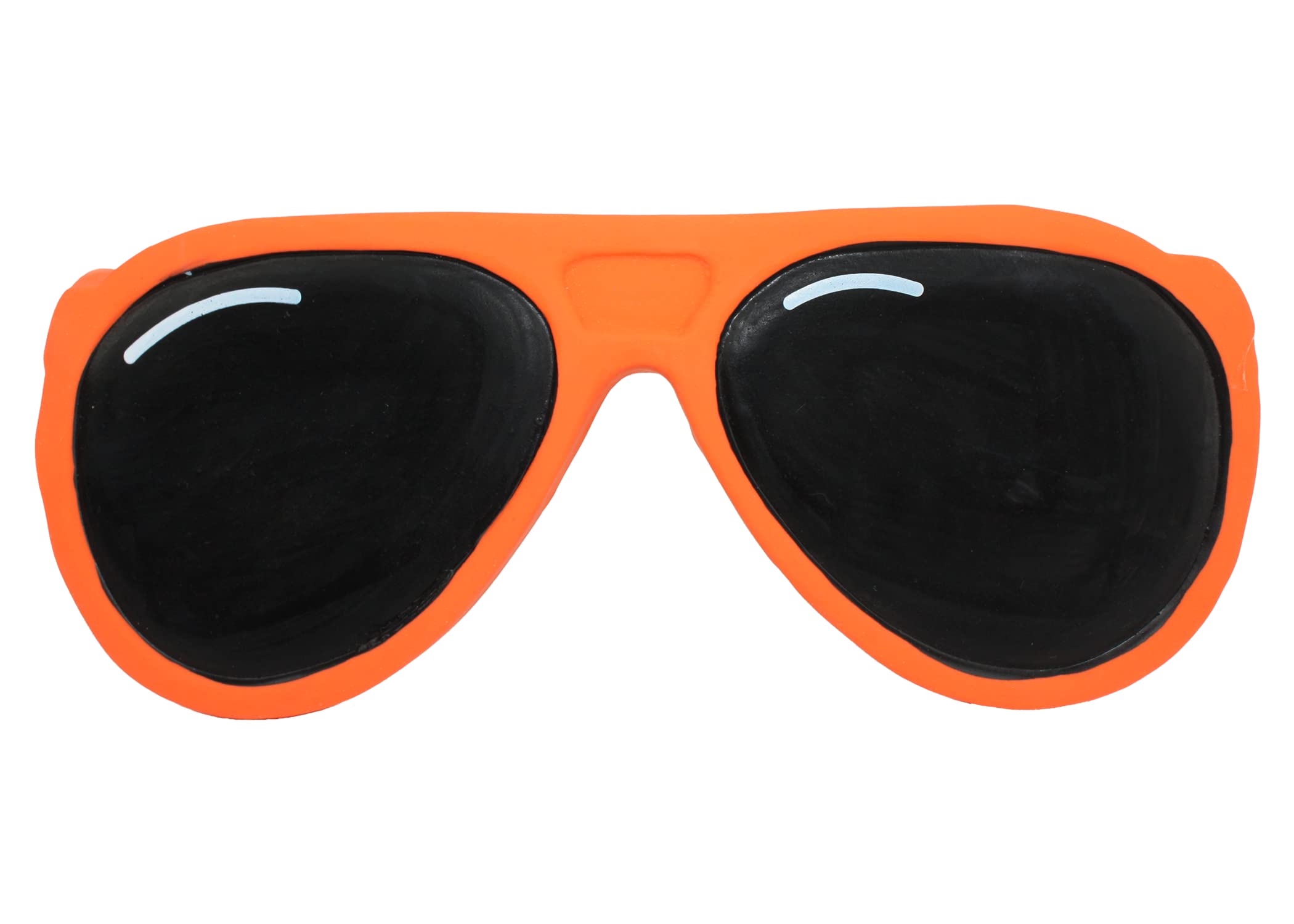 Snapklik.com : Latex Aviator Sunglasses Squeak Soft Dog Toy 6.5"