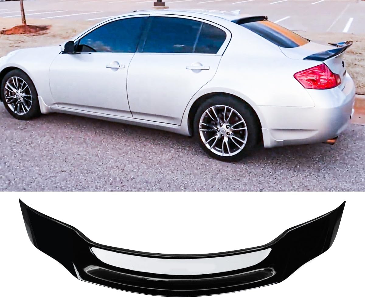 Amazon.com: CHIESMA G37 Rear Spoiler Fit for 2007-2015 Infiniti G37 G35 ...