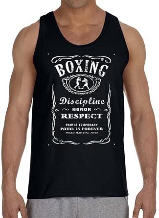 Amazon.com: Interstate Apparel Inc Men's MMA Boxing Whiskey Label Black ...