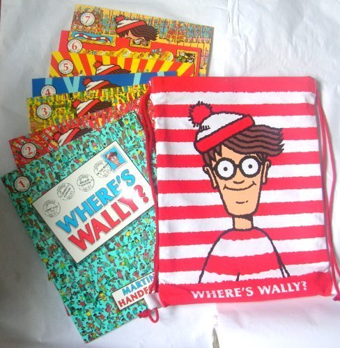 Wheres Wally Collection 7 Books In Kitbag Wheres Wally Wheres ...