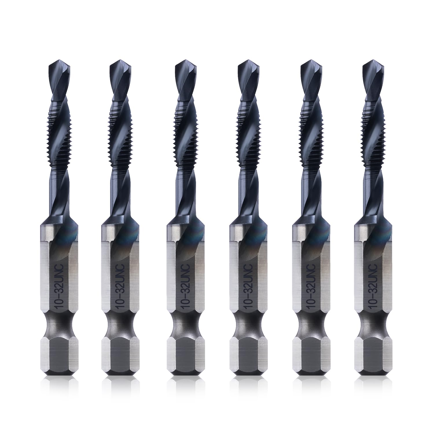 Snapklik.com : 10-32NF Combination Drill And Tap Bit Set, Ultra TiAlN ...