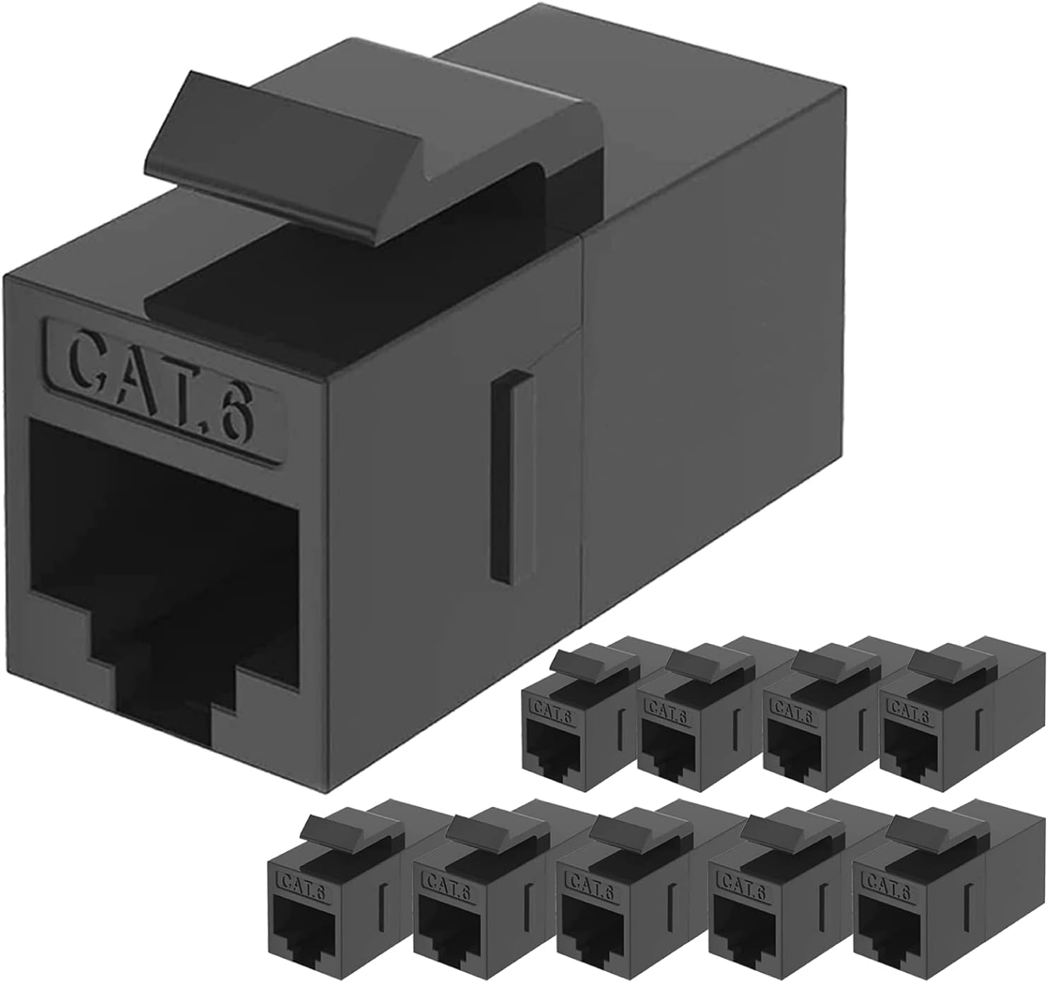Amazon.com: VICTEK Female to Female Cat6 Keystone RJ45 Couplers, 10 ...